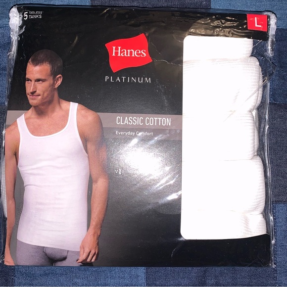 Hanes | Shirts | Hanes Classic Cotton Tanks | Poshmark